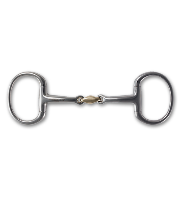 Stubben Egg Butt Oval Mouth Snaffle Bit: VTO Saddlery