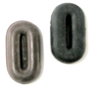 Rubber Martingale Stopper: VTO Saddlery